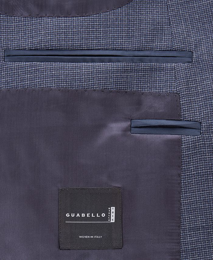 Hugo Boss BOSS Men's Slim-Fit Patterned Virgin Wool Suit - Macy's