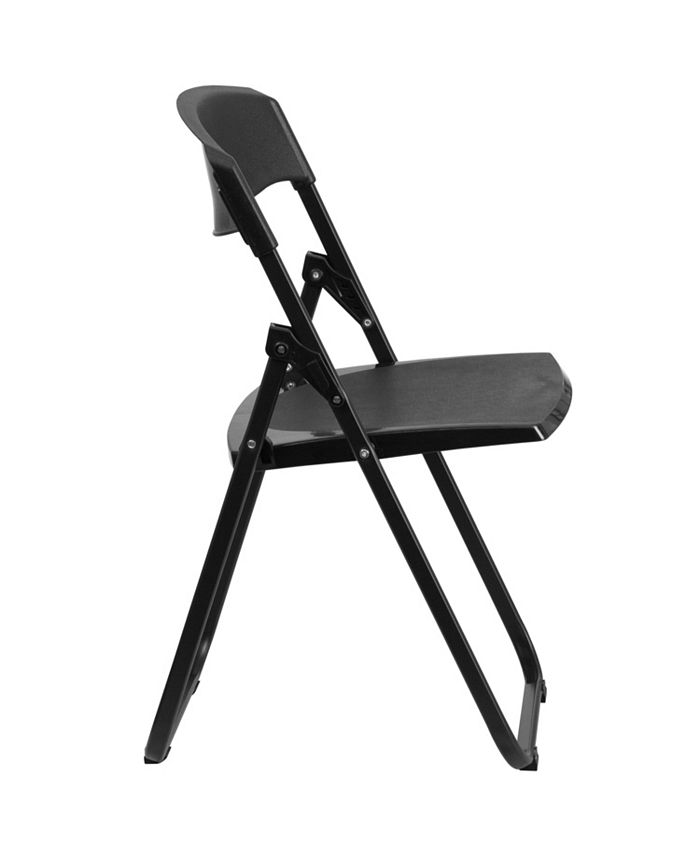 Flash Furniture Hercules Series 880 Lb. Capacity Heavy Duty Black ...