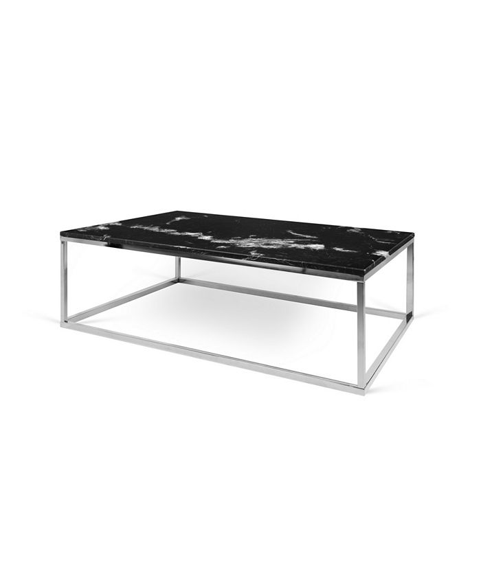 TemaHome Prairie 47X30 Marble Coffee Table - Macy's