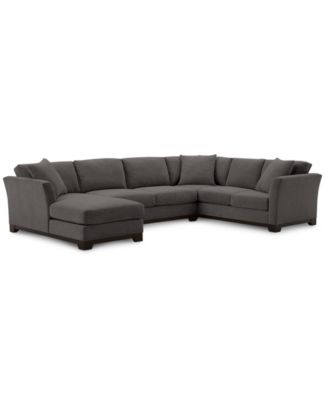 Furniture Elliot II Fabric Sectional and Sofa Collection, Created for ...