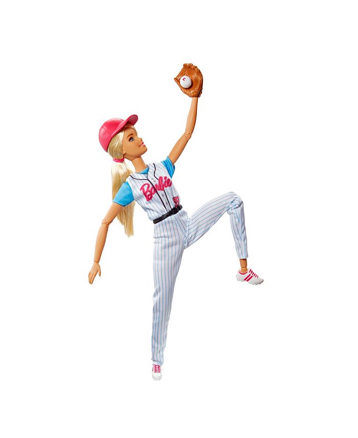 Barbie Baseball Player Doll - Macy's