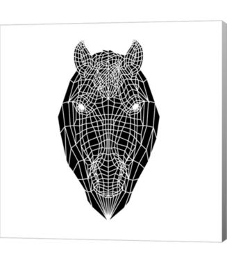 Metaverse Horse Head Mesh by Lisa Kroll Canvas Art & Reviews - Home ...