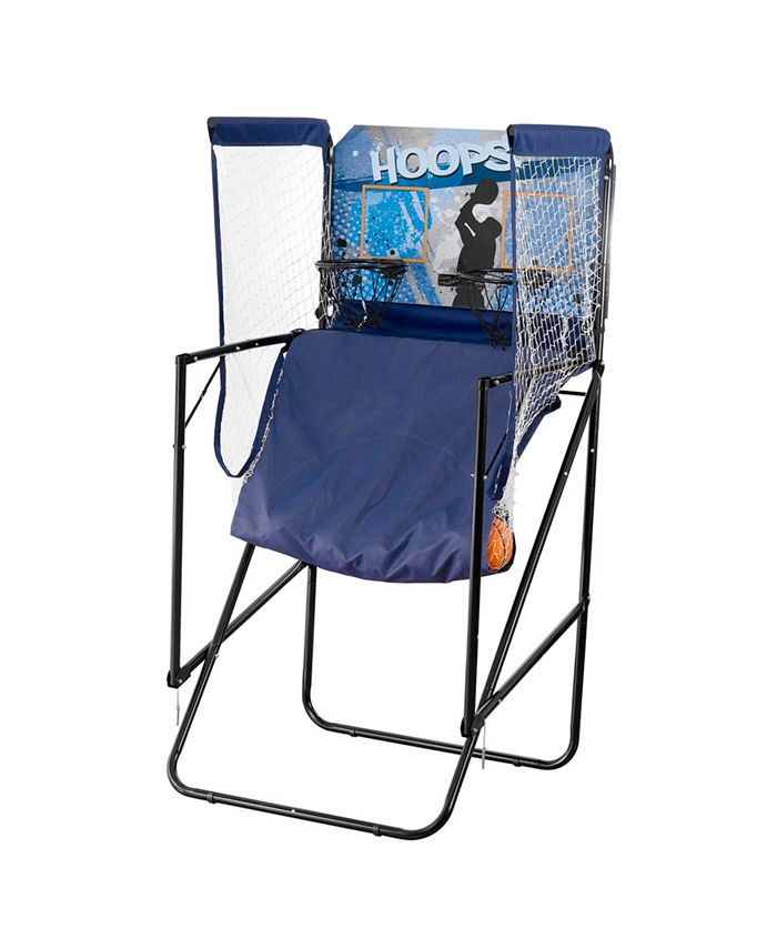 Blue Wave Hoops Dual Basketball Arcade Game with Electronic Digital ...