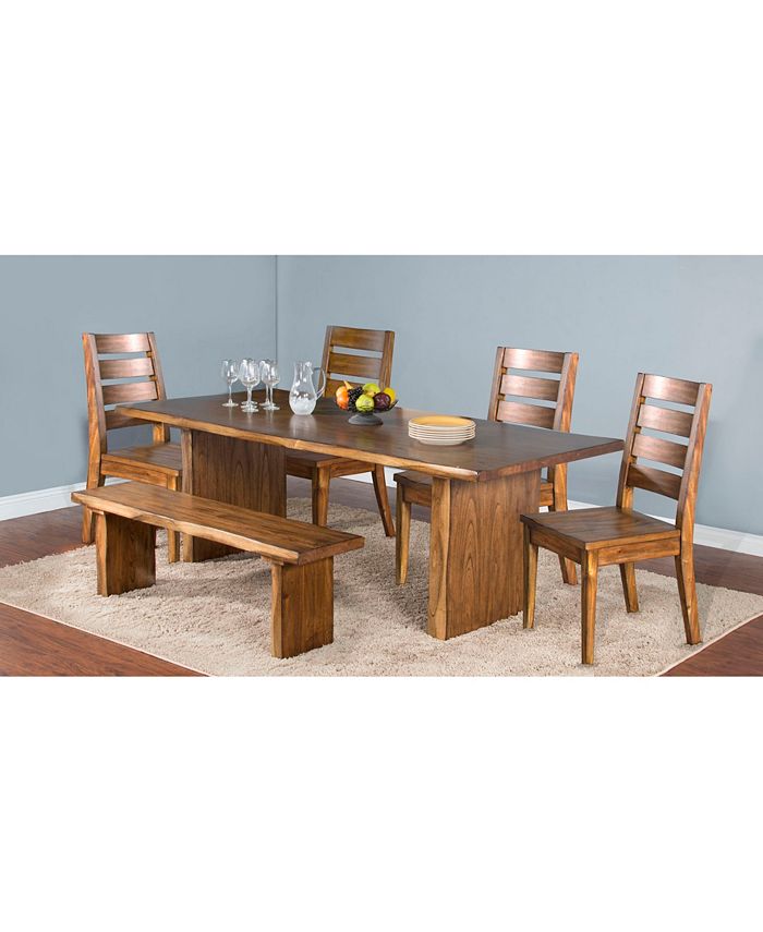 Sunny Designs Nature Walk Four-Ladderback Chair - Macy's