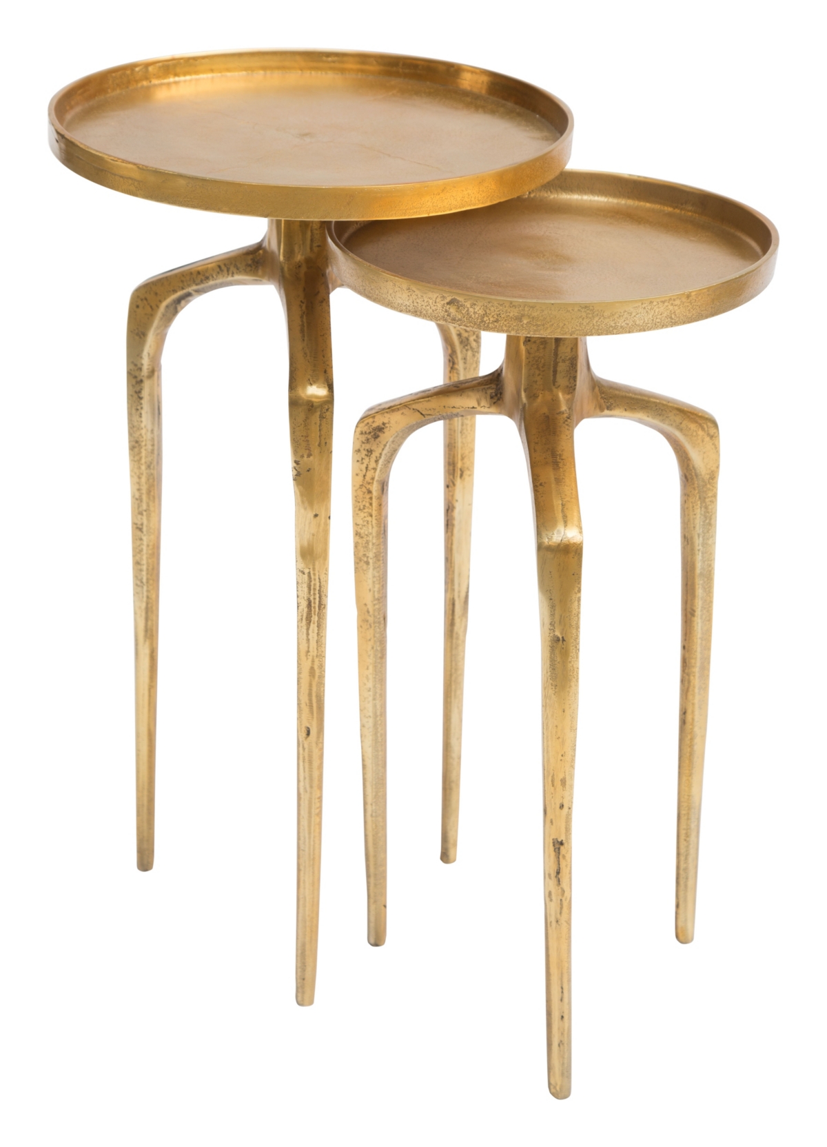 Click here for Zuo Como Accent Tables  Set of 2 - Gold prices