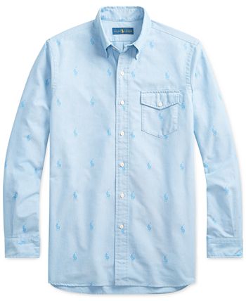 Polo Ralph Lauren Men's Classic Fit Cotton Oxford Shirt - Macy's