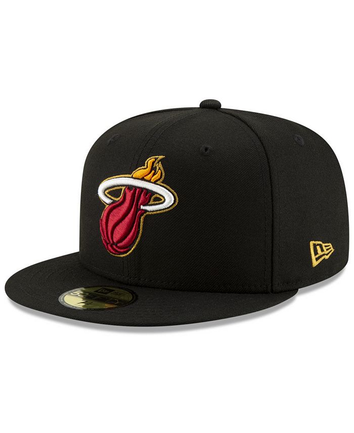 New Era Miami Heat Champs Patch Remix 59FIFTY Fitted Cap - Macy's
