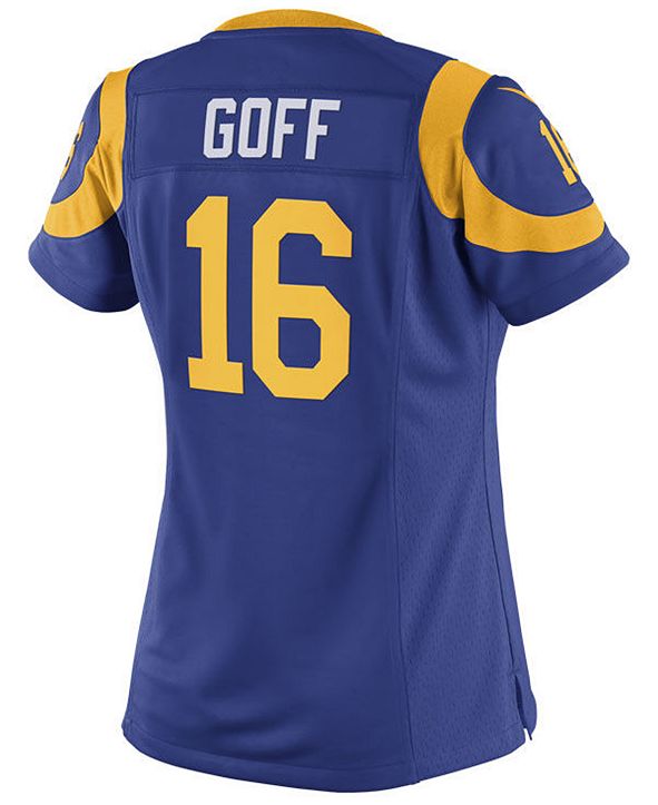 Nike Women's Jared Goff Los Angeles Rams Game Jersey & Reviews - Sports ...