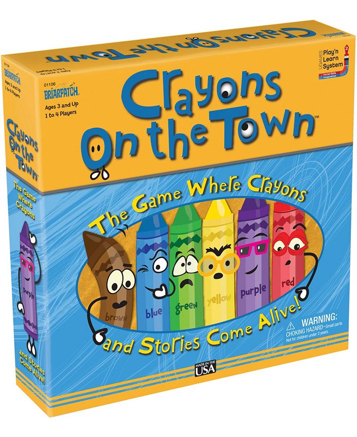 Areyougame Crayons on the Town Board Game - Macy's