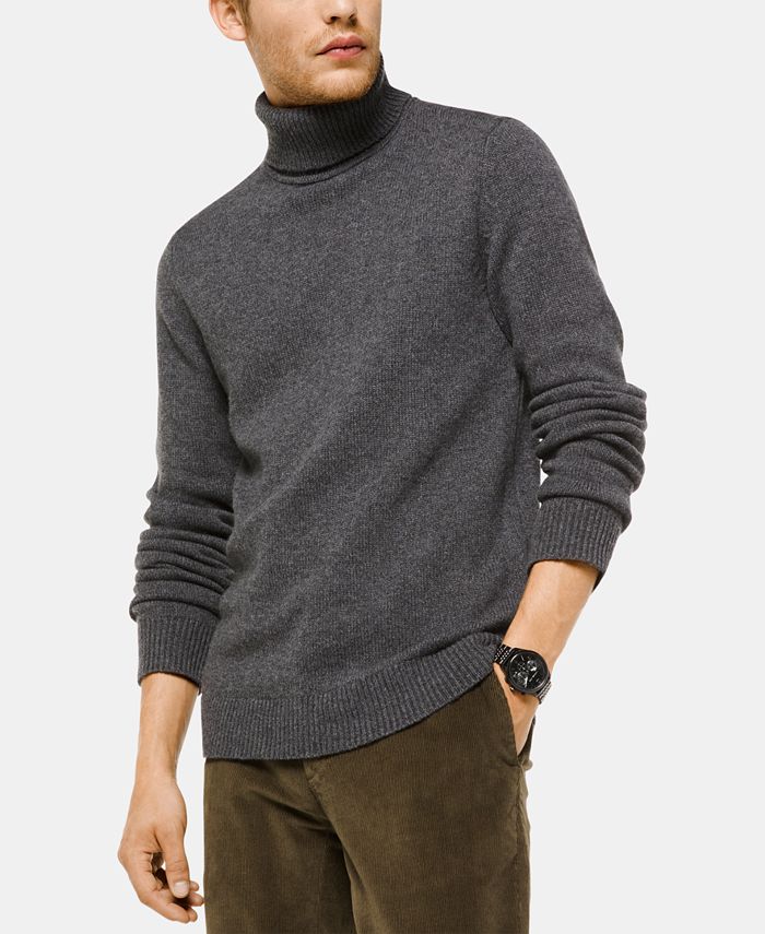 Michael Kors Men's Cashmere Turtleneck Sweater & Reviews - Sweaters ...