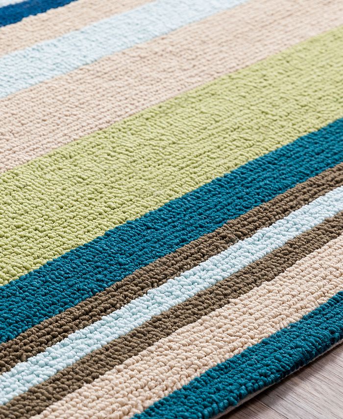 Surya Rain RAI-1208 Lime 18" Square Swatch - Macy's