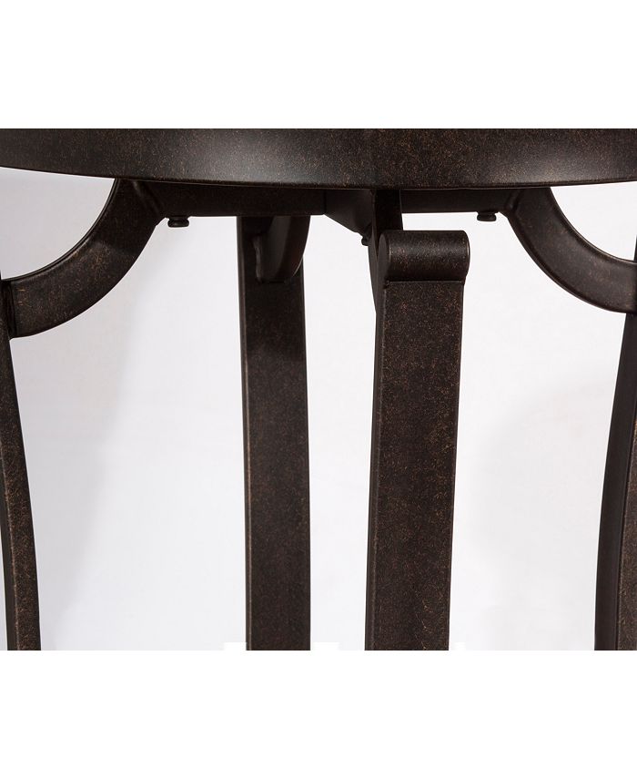Hillsdale Indoor / Outdoor Bryce Backless Swivel Bar Stool - Macy's