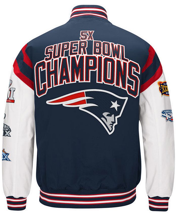 Authentic NFL Apparel Men's New England Patriots Home Team Varsity ...