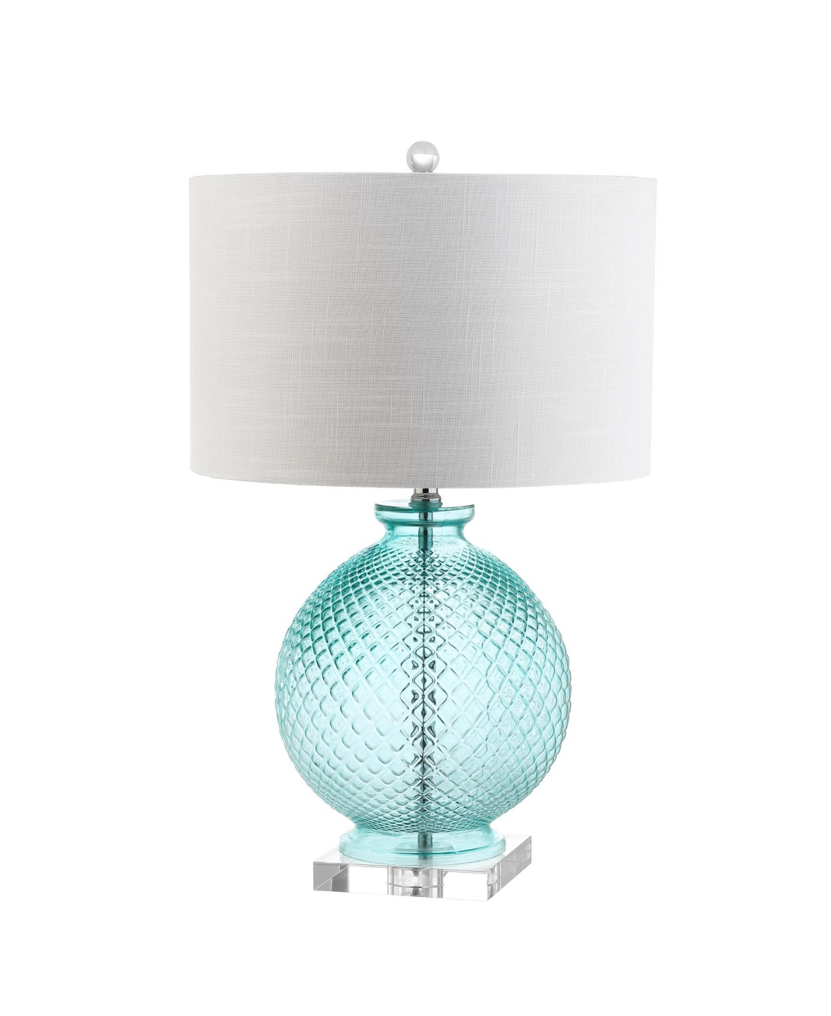 Click here for Jonathan Y Estelle Led Table Lamp - Aqua Blue prices