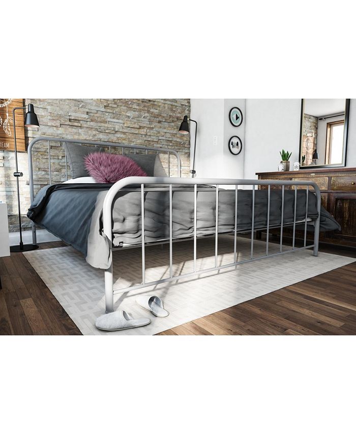 Novogratz Collection Novogratz Bellamy King Metal Bed - Macy's