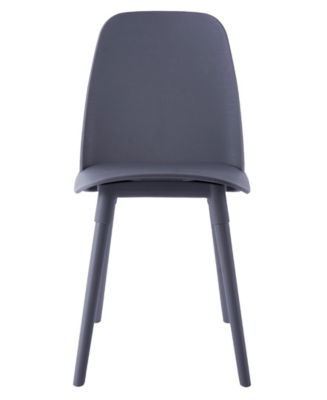 Cosmo Grey Chair, Set Of 2 - Macy's