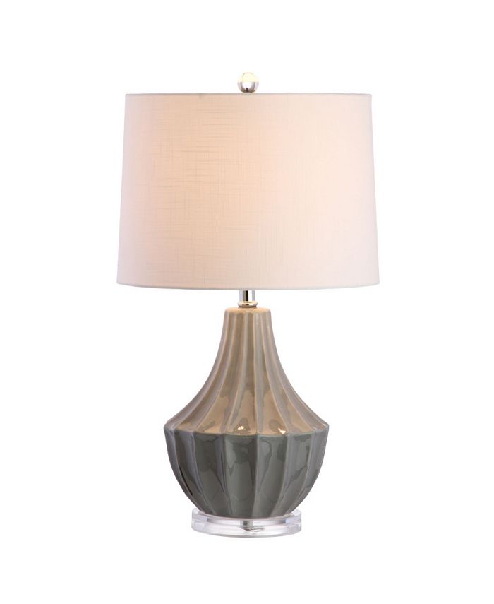 JONATHAN Y Tate Ceramic Led Table Lamp - Macy's