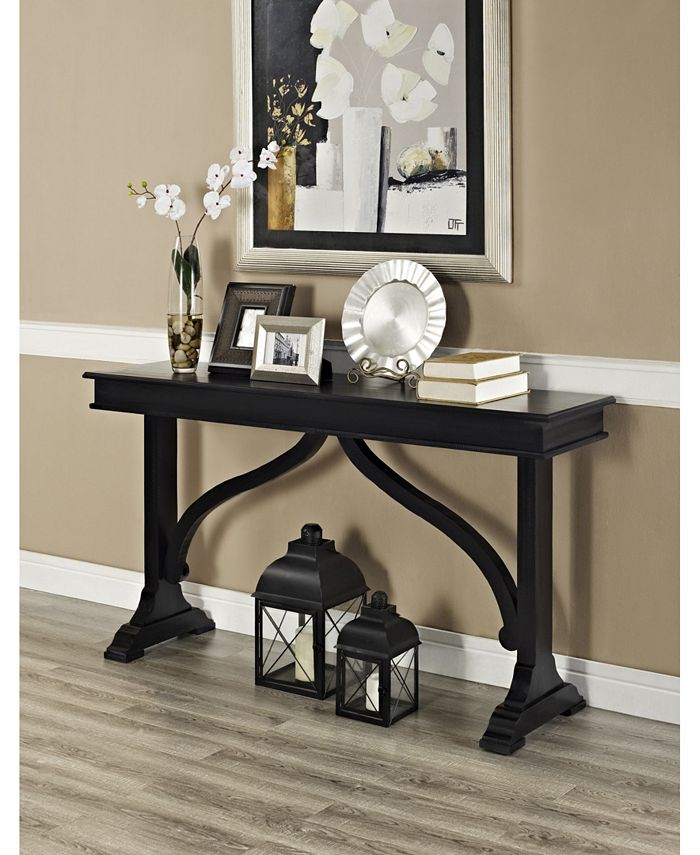 Ameriwood Home Overmax- Vandiver Wood Veener Console Table - Macy's