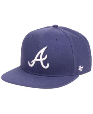 '47 Brand Atlanta Braves Autumn Snapback Cap - Macy's