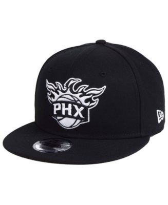 New Era Phoenix Suns Black White 9FIFTY Snapback Cap - Macy's