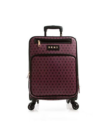 DKNY Signature Gems 21" Spinner Suitcase - Macy's
