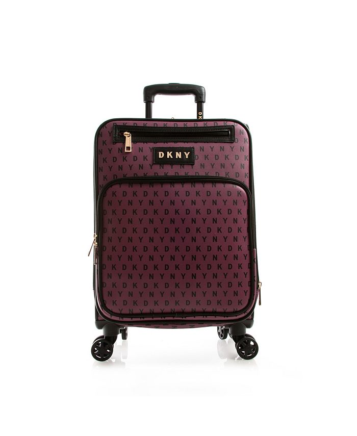 DKNY Signature Gems 21" Spinner Suitcase - Macy's