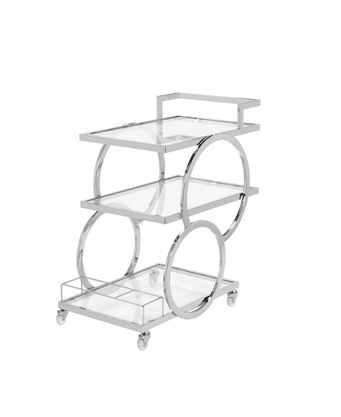 Jay Imports 3 Tier Rolling Cart - Macy's