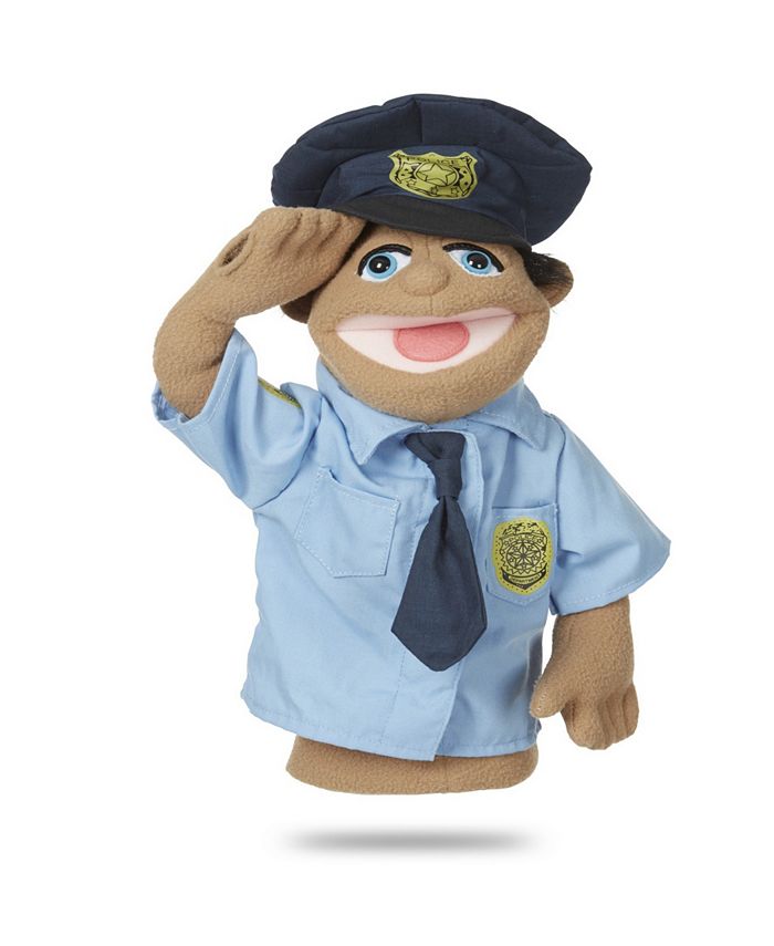 Melissa and Doug Melissa & Doug Police Officer Puppet With Detachable ...