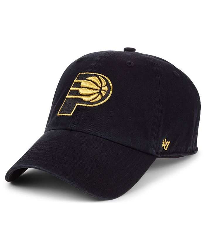 '47 Brand Indiana Pacers Met Gold CLEAN UP Cap - Macy's