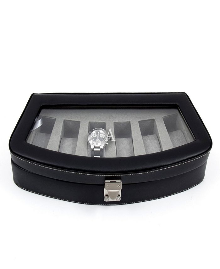 Bey-Berk Leather Watch Box - Macy's