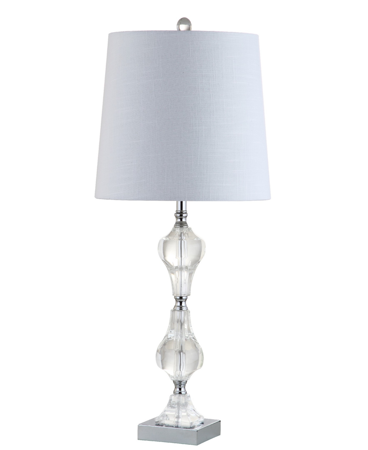 Click here for Jonathan Y Chloe Led Table Lamp - Clear prices