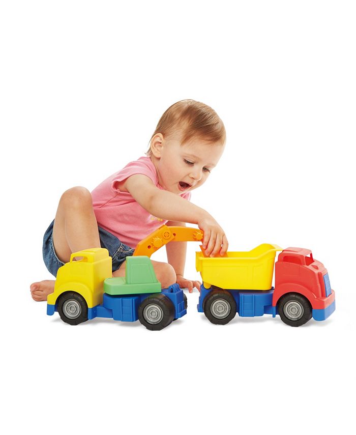 Fundamental Toys Kidoozie Big Tuffies Digger Truck - Macy's