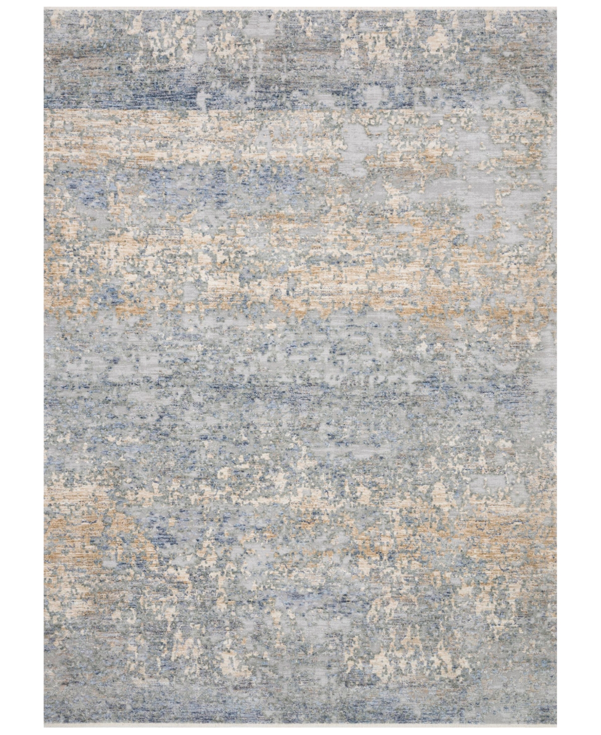 Click here for Loloi Pandora Pan-05 Blue/Gold 18 Square Area Rug... prices