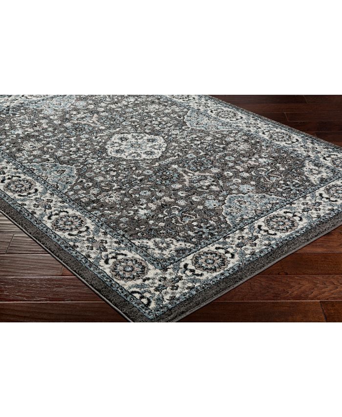 Surya Agra AGR-2307 Denim 18" Square Swatch - Macy's