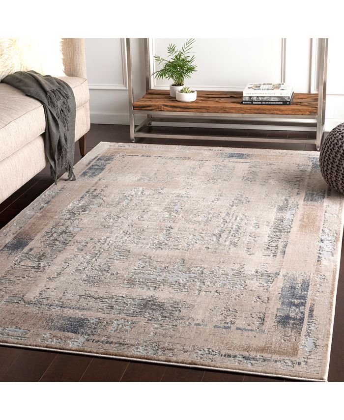 Surya Alpine ALP-2300 Ivory 7'10" x 10'3" Area Rug - Macy's