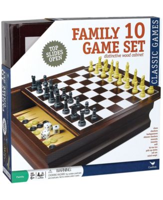 Family 10-in-1 Game Set - Macy's