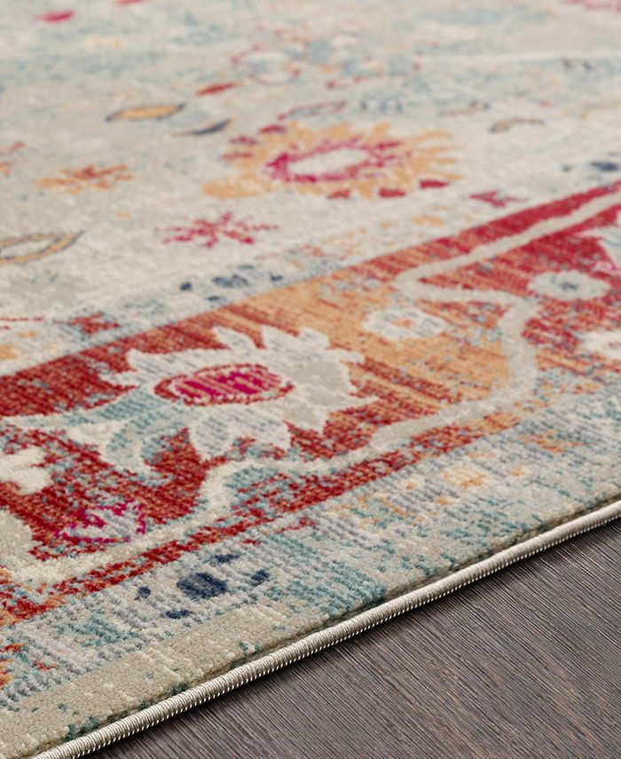 Surya Bohemian BOM-2306 Bright Red 2' x 3' Area Rug - Macy's