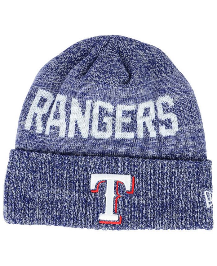 New Era Texas Rangers Crisp Color Cuff Knit Hat - Macy's