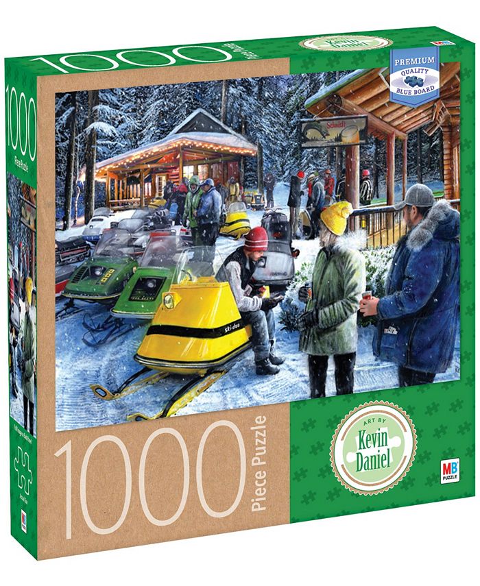 Milton Bradley Premium Blue Board Jigsaw Puzzle - Kevin Daniel - Poker ...