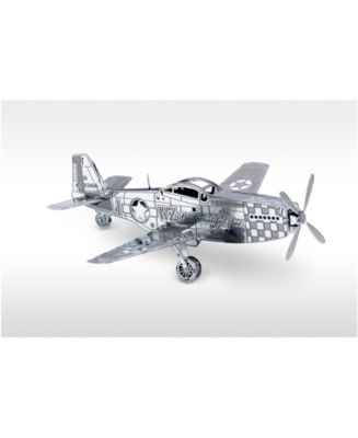 Metal Earth 3D Metal Model Kit - P-51 Mustang - Macy's