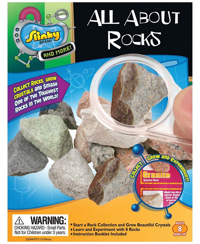 Scientific Explorer Slinky Science Kit - All About Rocks Mini Lab - Macy's