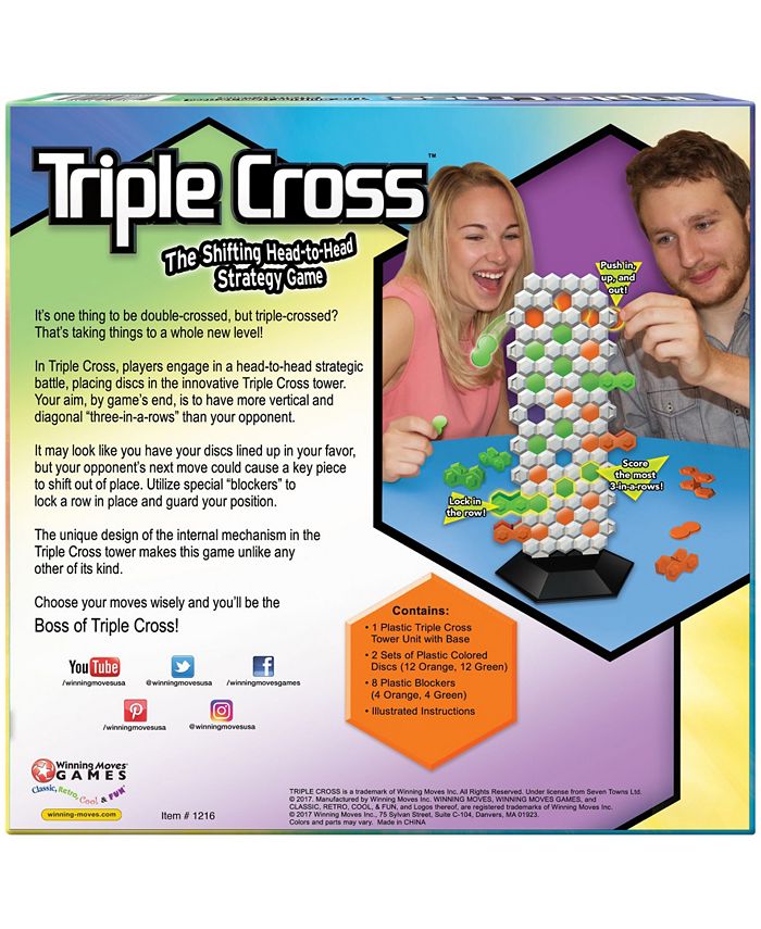 Winning Moves Triple Cross - Macy's