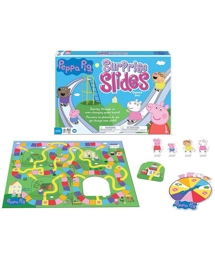 Wonder Forge Peppa Pig Surprise Slides Game - Macy's