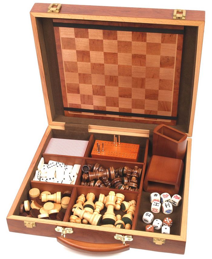 John N. Hansen Co. 6 in 1 Attache Game Compendium - Six Games in One ...