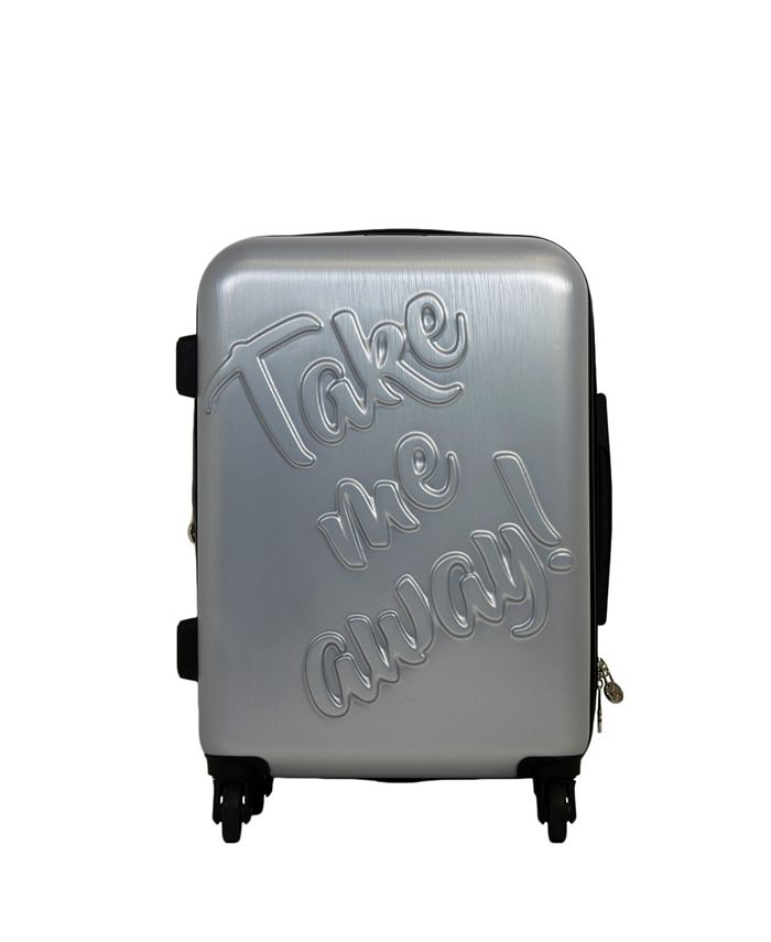 Macbeth Collection Take me Away 25" Spinner Suitcase - Macy's
