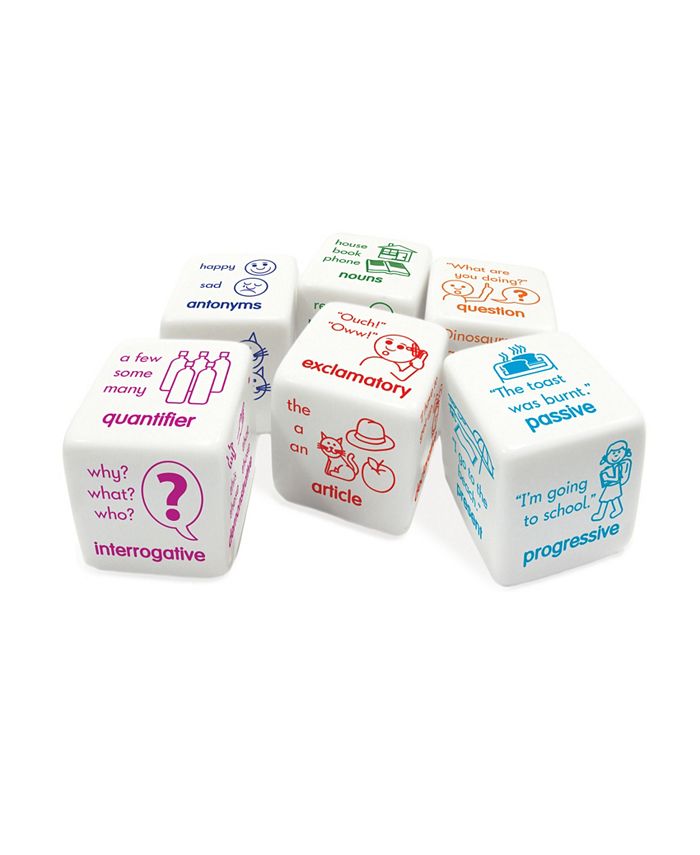 Junior Learning Grammar Dice Educational Learning Game - Macy's