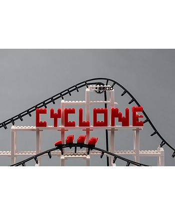 Coaster Dynamix CDX Blocks Brick Construction Cyclone Roller Coaster ...