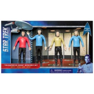 NJ Croce Star Trek TOS Transporter Room 6" Action Figure Boxed Set - Macy's