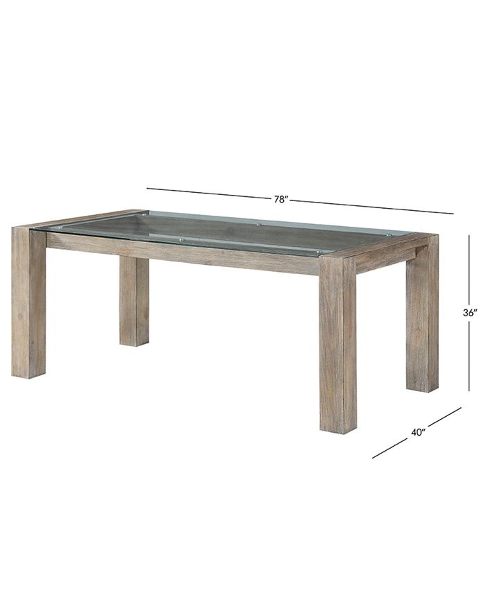 Furniture Closeout! Sava Dining Table, Created for Macy's - Macy's