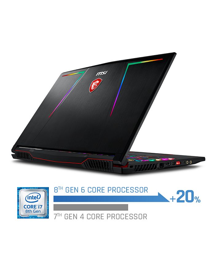 MSI GE63 Raider RGB-011 15.6" Premium Gaming Laptop RGB - Macy's